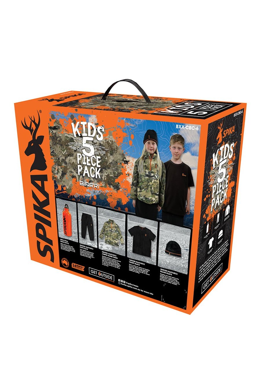 Spika 5 Piece Box Pack - Kids – Rugged Ram Outdoors